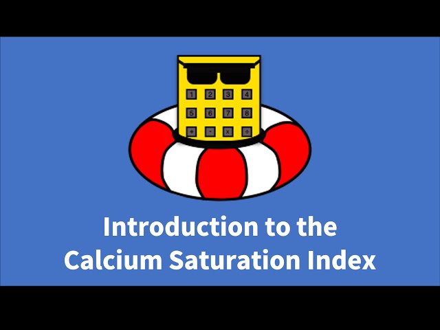 Introduction to the Calcium Saturation Index - Pool Calculator